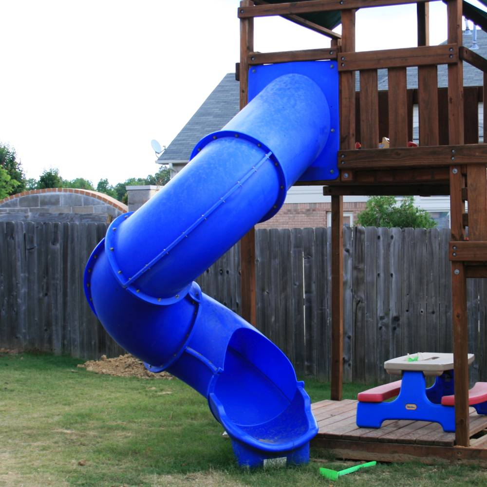 Slide For 8 Foot Deck Height Decks Ideas